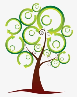 Reduce Reuse Recycle Tree , Free Transparent Clipart - ClipartKey