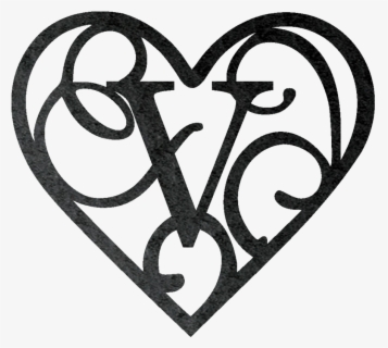 Flourish Monogram P Silhouette , Free Transparent Clipart - ClipartKey