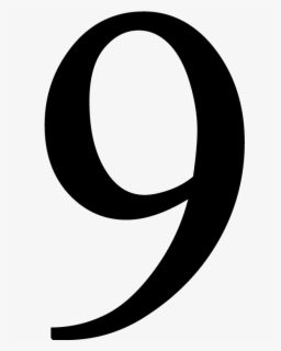 Numbers Clipart Cute Number Nine Image Transparent - Number 9 Clipart ...