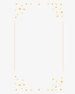 Clip Art Gold Confetti Border Geofilter - Snapchat Border Filter Png ...