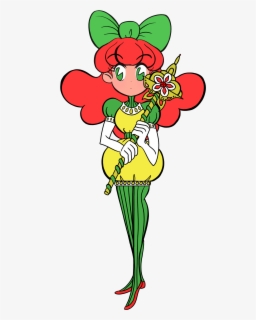 Flower Type Magical Girl , Free Transparent Clipart - ClipartKey