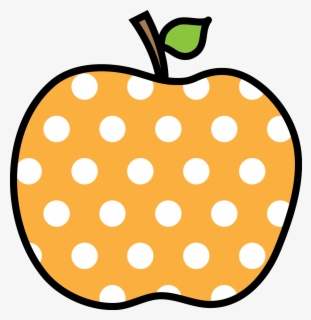 Blue Polka Dot Apple , Free Transparent Clipart - ClipartKey
