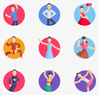 Dance Styles - Dance Circle Transparent Icon , Free Transparent Clipart ...
