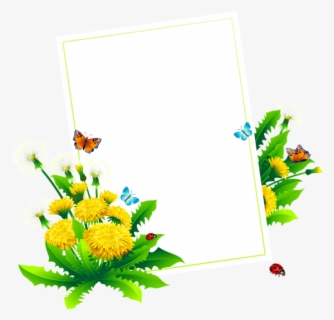 Free Spring Border Clip Art with No Background - ClipartKey