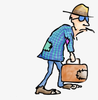 Poverty Clipart Poor - Poor Man Cartoon Png , Free Transparent Clipart ...