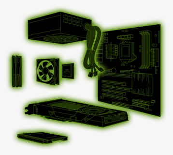 Download Computer Components Transparent Background - ClipartKey