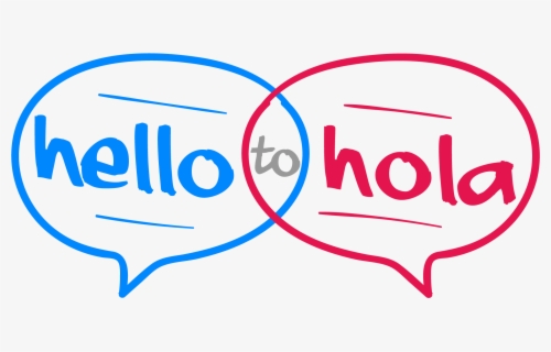 Hello To Hola - Hello And Hola , Free Transparent Clipart - ClipartKey