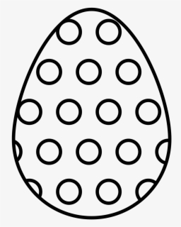 Free Easter Egg Black And White Clip Art with No Background - ClipartKey