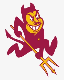 Asu Sun Devil Clipart - Arizona State University Logo Vector , Free ...