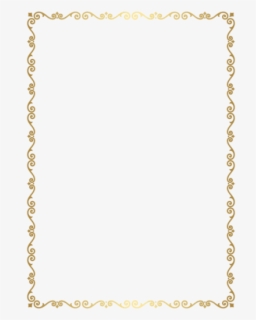 Double Line Png - Gold Outline Border , Free Transparent Clipart ...