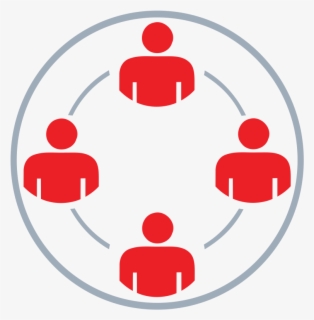 Group Conected In A Circle - Group Icon Png Circle , Free Transparent ...