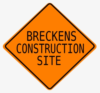 Transparent Best Clipart Site - Slow Down Construction Sign , Free ...