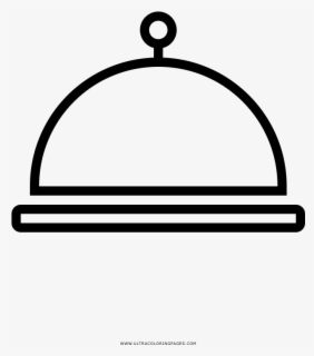 Food Tray Coloring Page Clipart , Png Download - Food Tray Coloring ...