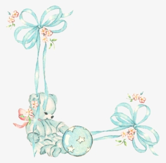 Baby Corner Border Design , Free Transparent Clipart - ClipartKey