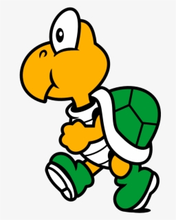 Super Mario Turtle Clipart - Koopa Troopa 2d , Free Transparent Clipart ...