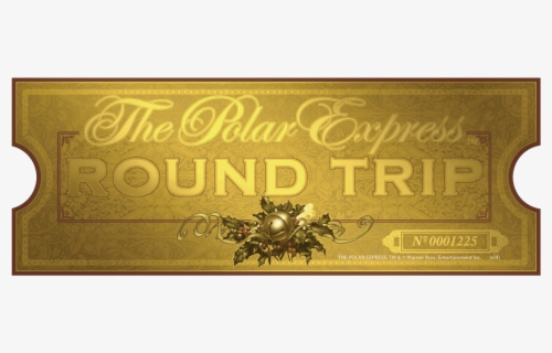 The Polar Express - Ticket From Polar Express , Free Transparent ...