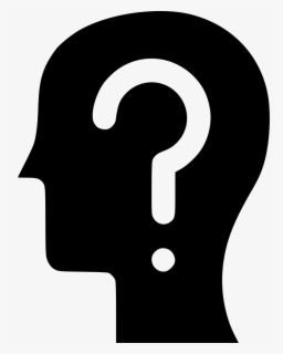 Question Mark Person With Icon Man Transparent Clipart - Transparent ...