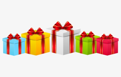 Transparent Birthday Gift Clipart - Birthday Gifts Boxes Png , Free ...