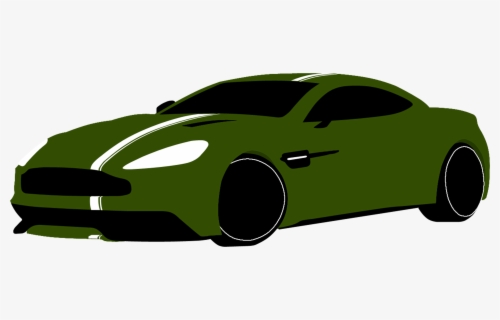 Vintage Car Clip Art Aston Martin Openclipart - Car Cartoon Png , Free ...