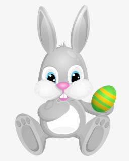 Free Easter Rabbit Clip Art with No Background - ClipartKey
