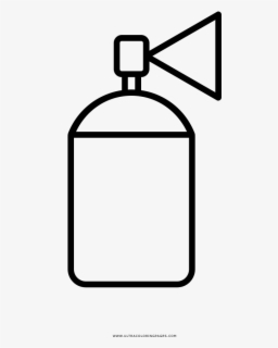 Spray Paint Coloring Page - Spray Bottle Coloring Page , Free ...