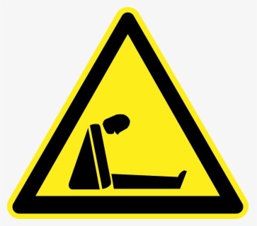 Trip Hazard Warning Sign , Free Transparent Clipart - ClipartKey