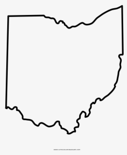 Ohio Coloring Page - Line Art , Free Transparent Clipart - ClipartKey
