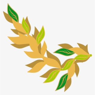 Bay Leaf - Clip Art Leaf Border , Free Transparent Clipart - ClipartKey