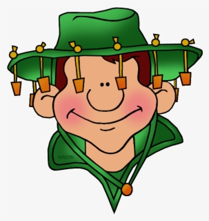 Flies Hat - Aussie Cork Hat Cartoon , Free Transparent Clipart - ClipartKey