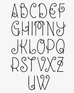 Clip Art Transparent Journaling Lettering Layout - Calligraphy , Free ...