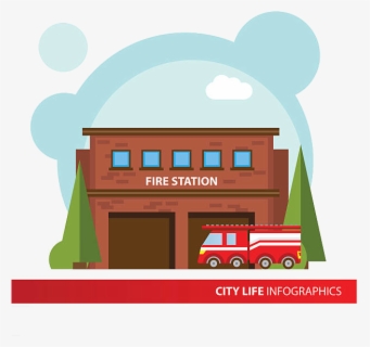 Free Fire Station Clip Art with No Background - ClipartKey