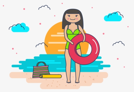 Silhouette Clipart Swimming - Illustration , Free Transparent Clipart ...