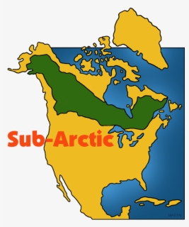 Arctic Tundra Map Location , Free Transparent Clipart - ClipartKey