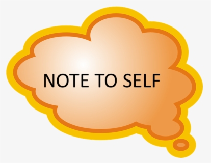 Note To Self Clipart , Free Transparent Clipart - ClipartKey