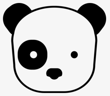 Panda Face No Background , Free Transparent Clipart - ClipartKey