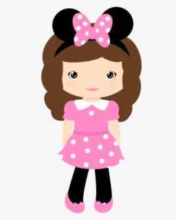 Mouse Parties, Mickey Minnie Mouse, Girl Clipart, Cute - Cute Girl ...