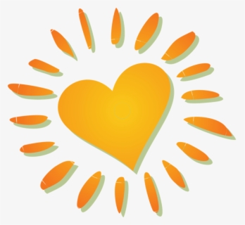 Hearts Clipart Sun - Heart And Sun Logo , Free Transparent Clipart ...