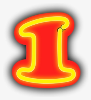 Numero 1 Neon Png , Free Transparent Clipart - ClipartKey