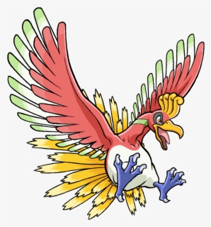 Ho Oh Pokemon , Free Transparent Clipart - ClipartKey