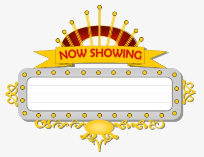 Cinema Now Showing Png , Free Transparent Clipart - ClipartKey
