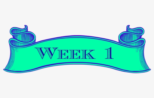 Week 1 Clipart , Free Transparent Clipart - ClipartKey