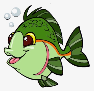 Transparent Fish Clipart - Green Fish Clipart , Free Transparent ...
