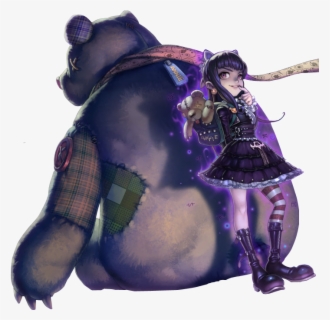 Goth Annie Skin With Tibbers Png Image - League Of Legends Annie Dark ...