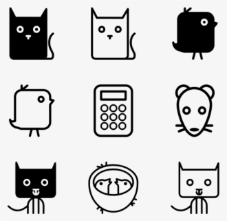 Download Icons Free Vector - Transparent Background Cute Png ...