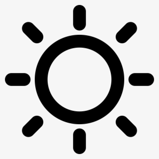 Transparent Sun Vector Png - Weather Forecast Symbols Sunny , Free ...