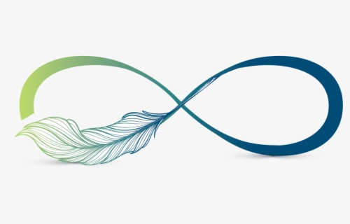 Infinity Feather Logo Design , Free Transparent Clipart - ClipartKey