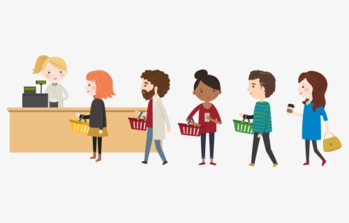 Transparent Stick Kids Reading Clipart - Queue Cartoon Images Png ...