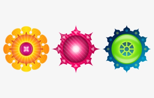 Flower,symmetry,circle - Banner Vector Shape Design , Free Transparent ...