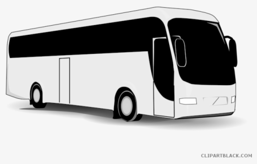 Free Bus Black And White Clip Art with No Background - ClipartKey