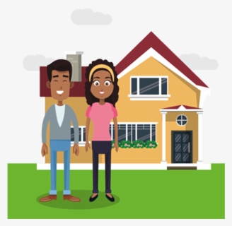 Beautiful Home Cartoon , Free Transparent Clipart - ClipartKey